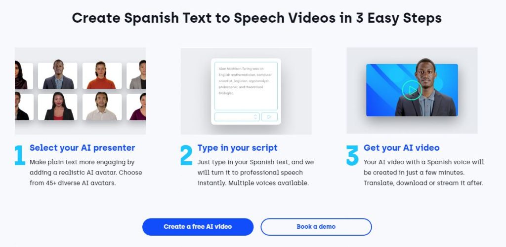 6 Best Spanish Text To Speech Software - AI Voiceover Tools